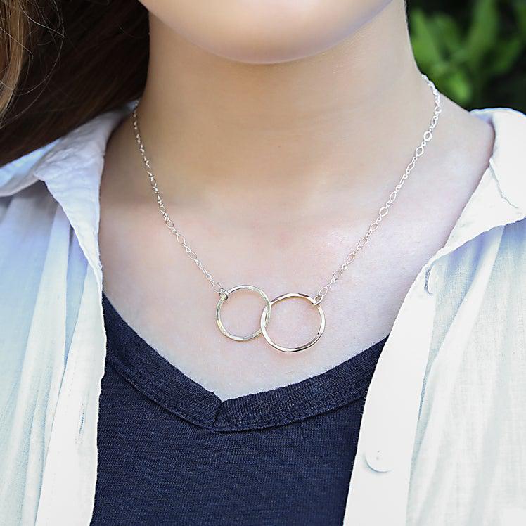 Interlocking Pendant - Mixed Metals – Cameron Kruse